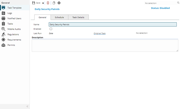 Scheduled Task Templates