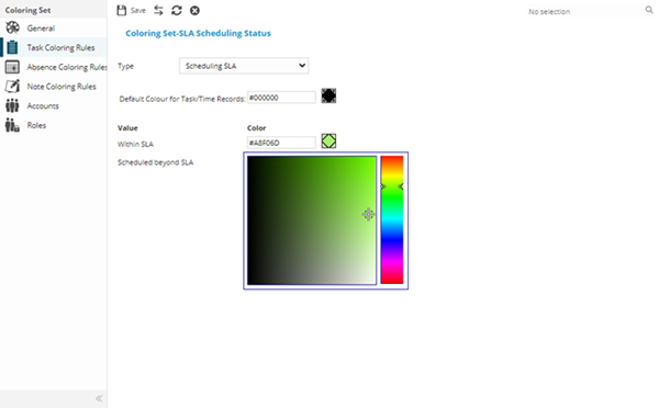 Colouring Sets